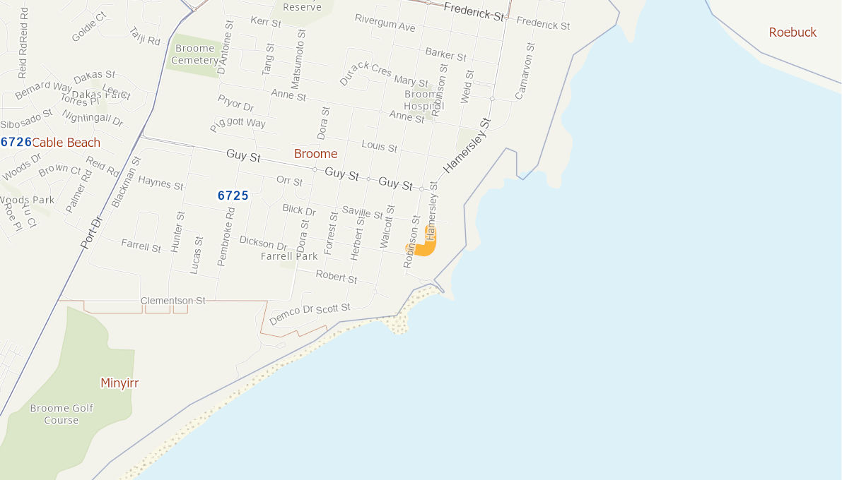 Hamersley Street, Broome - 100715-18WA-RTR | Infrastructure Investment ...