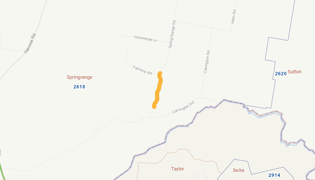 Spring Range Road, Yass - 100803-18NSW-RTR | Infrastructure Investment ...