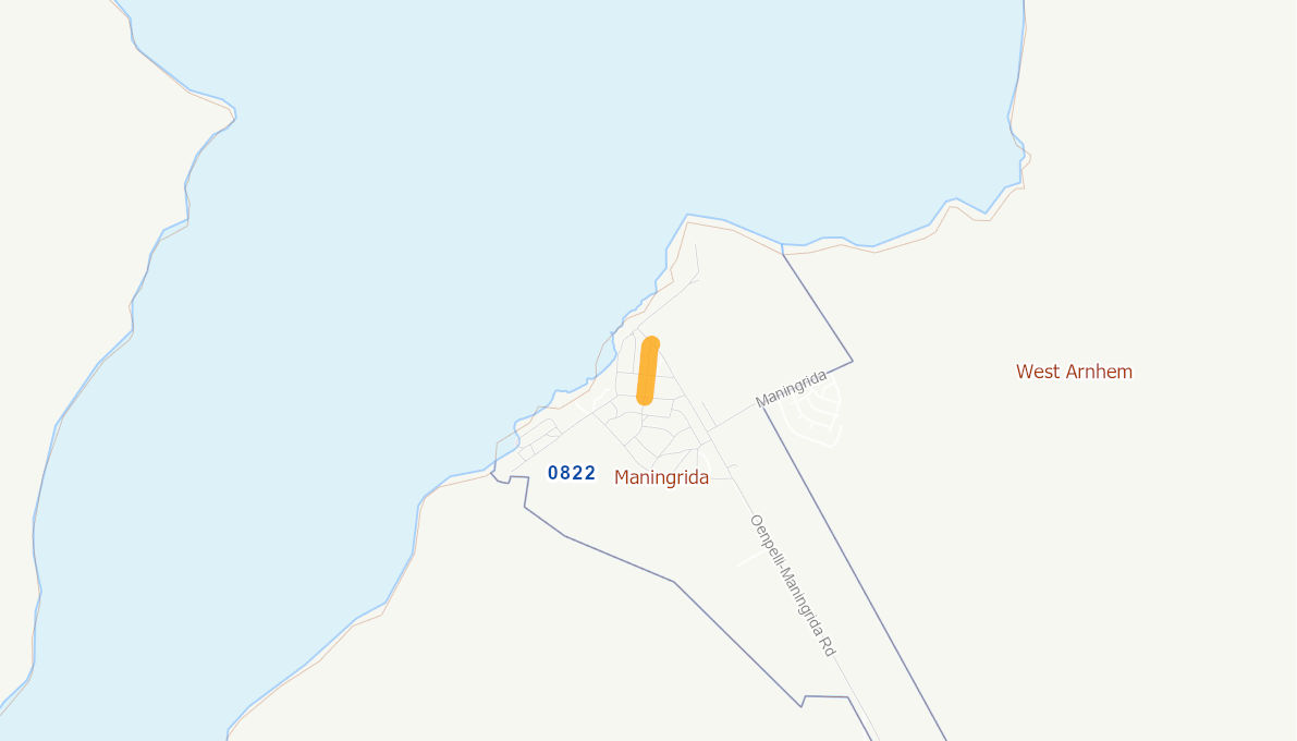 Bagshaw Road (Non gazetted) Maningrida - 101220-19NT-RTR ...