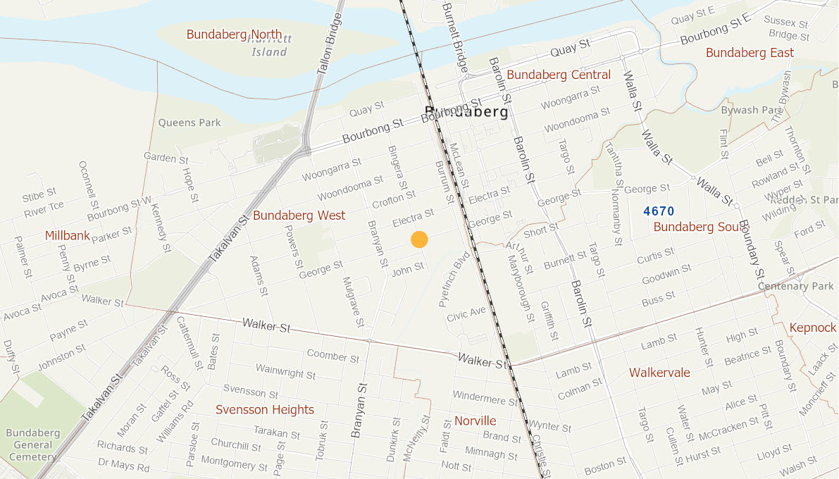 Bingera Street - George Street - BUNDABERG WEST - 101711-19QLD-BS ...