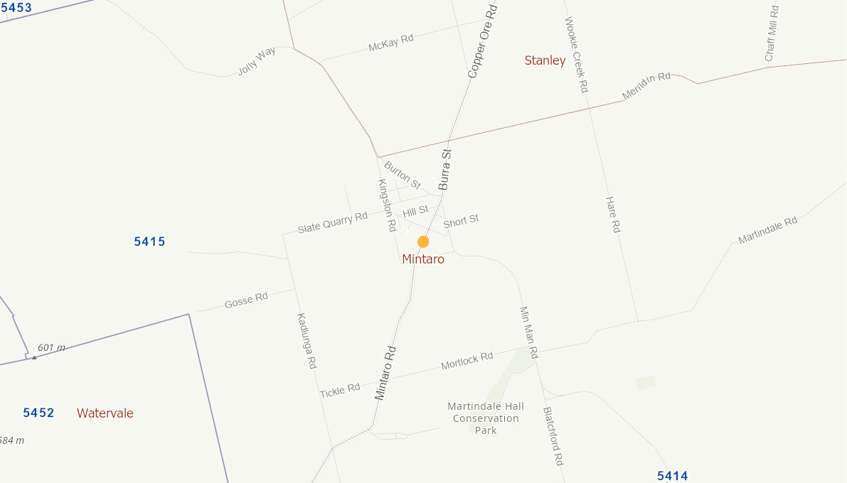 Burra Street, MIntaro - 101989-19SA-RTR | Infrastructure Investment Program