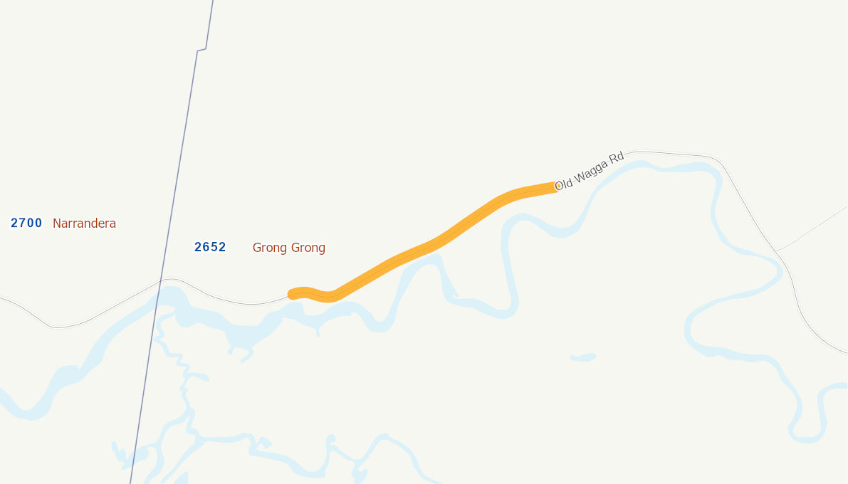 Old Wagga Rd (rural road) - 102553-19NSW-RTR | Infrastructure ...