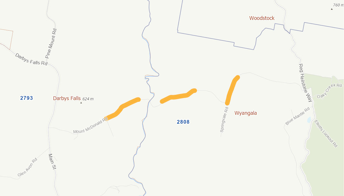 Mount McDonald Road (Rural Road) - 103173-19NSW-RTR | Infrastructure ...