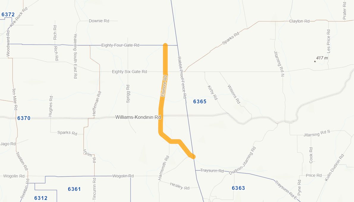 Elsinore Road (Rural Road) - 103370-19WA-RTR | Infrastructure ...