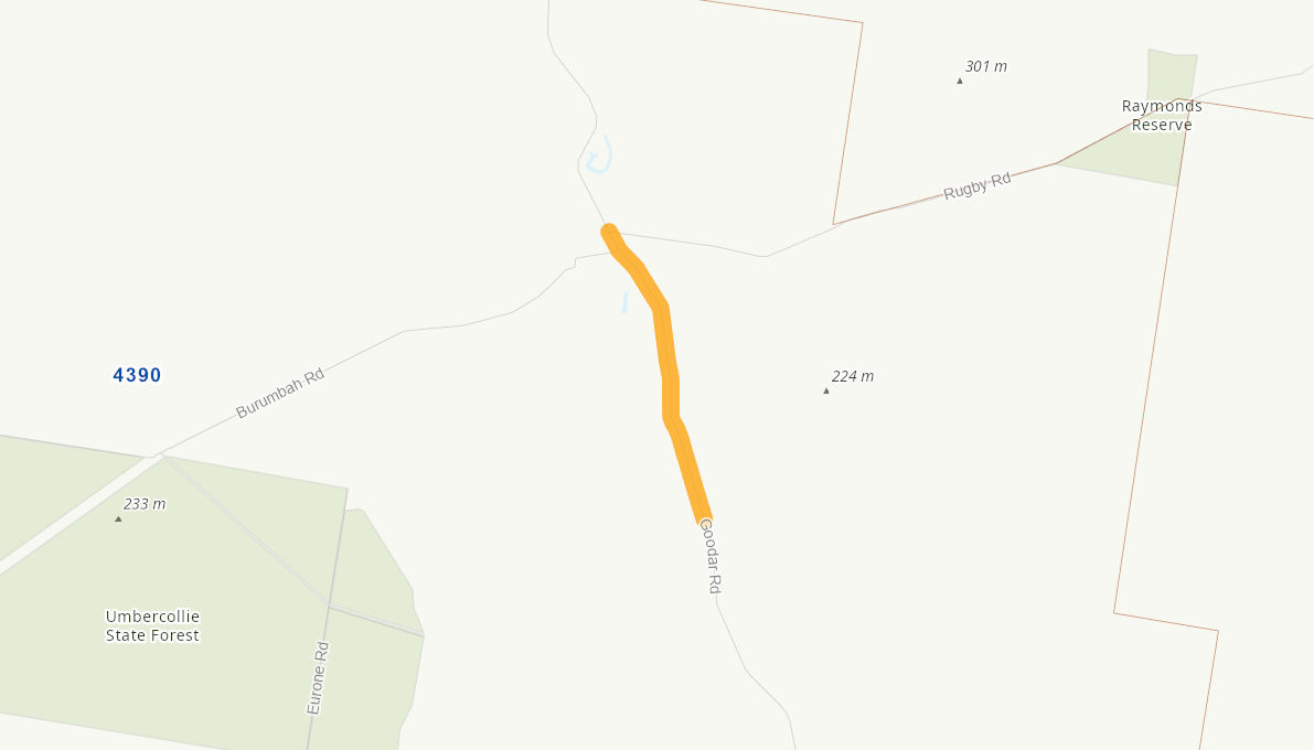 Goodar Road (Rural Road) - 103692-19QLD-RTR | Infrastructure Investment ...