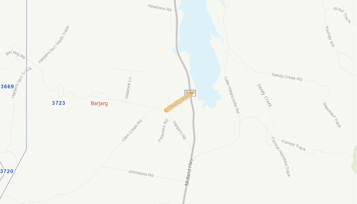 Donkey Hill Road, Barjarg - 103788-19VIC-RTR | Infrastructure ...