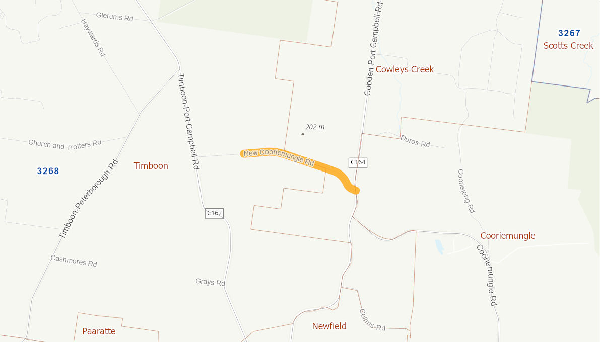 New Cooriemungle Road (Rural Road) - 103794-19VIC-RTR | Infrastructure ...