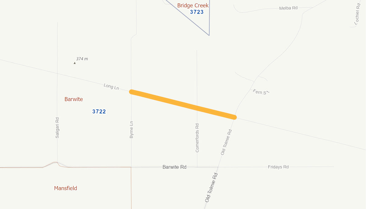 Long Lane, Barwite - 103799-19VIC-RTR | Infrastructure Investment Program