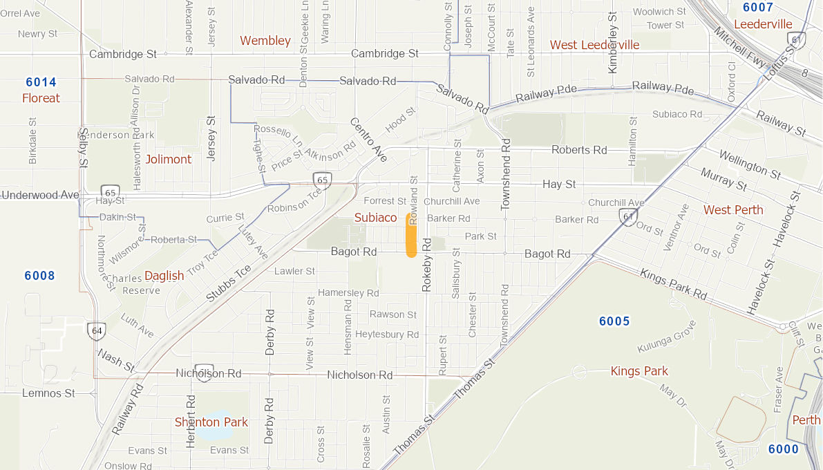 Rowland Street - 104374-19WA-RTR | Infrastructure Investment Program