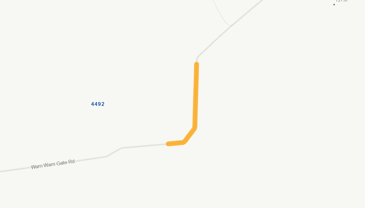 Warry Gate Road, (Rural Road) - 104541-19QLD-RTR | Infrastructure ...