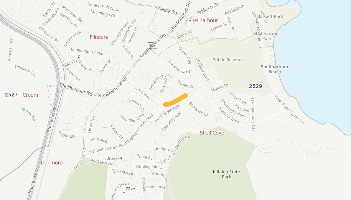 Cove Blvd, Shell Cove - 106114-19NSW-RTR | Infrastructure Investment ...