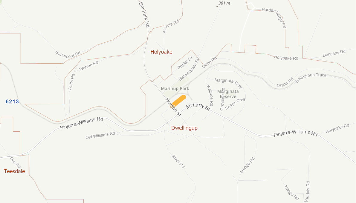 Marinup Street, Dwellingup - 106129-19WA-RTR | Infrastructure ...