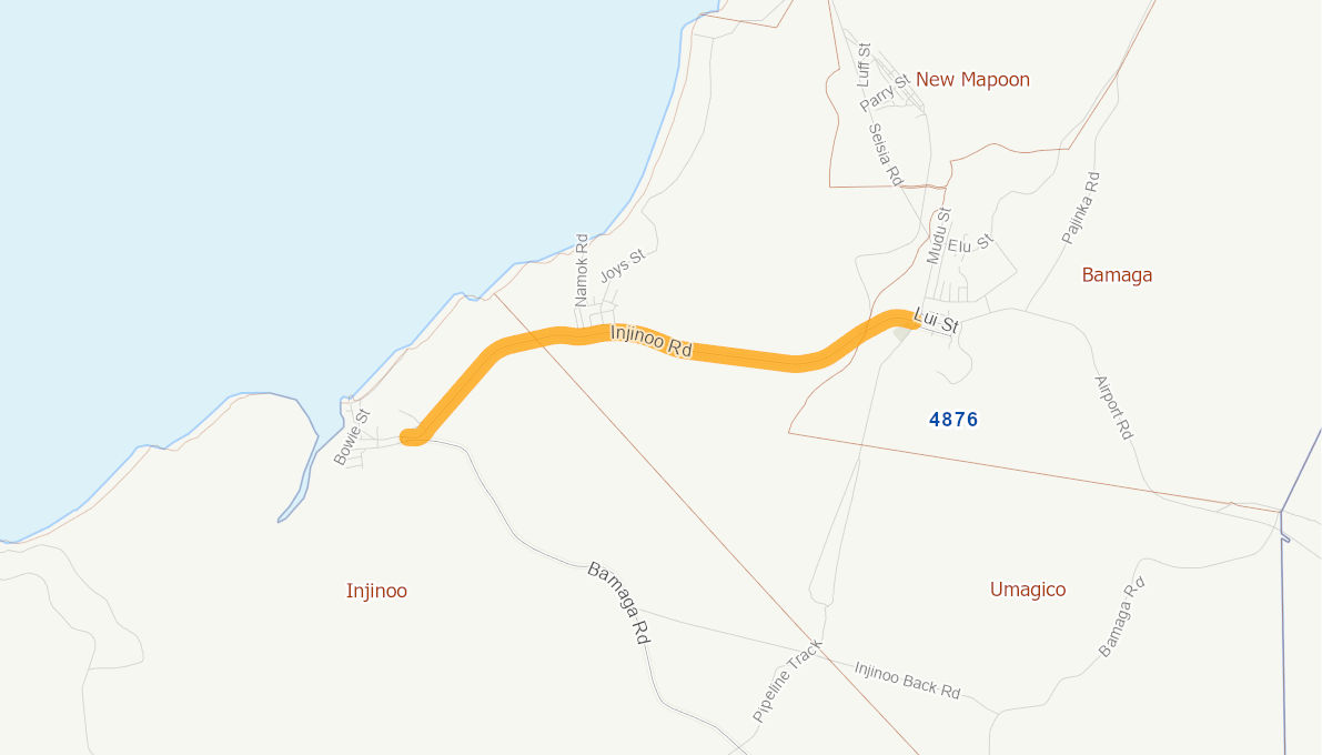 Injinoo Road, Bamaga QLD 4876 - 106209-19QLD-RTR | Infrastructure ...