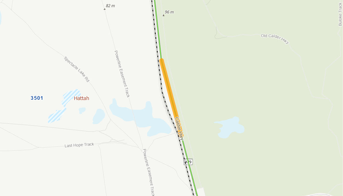 Calder Highway – Northbound Overtaking Lane at Hattah | Infrastructure ...