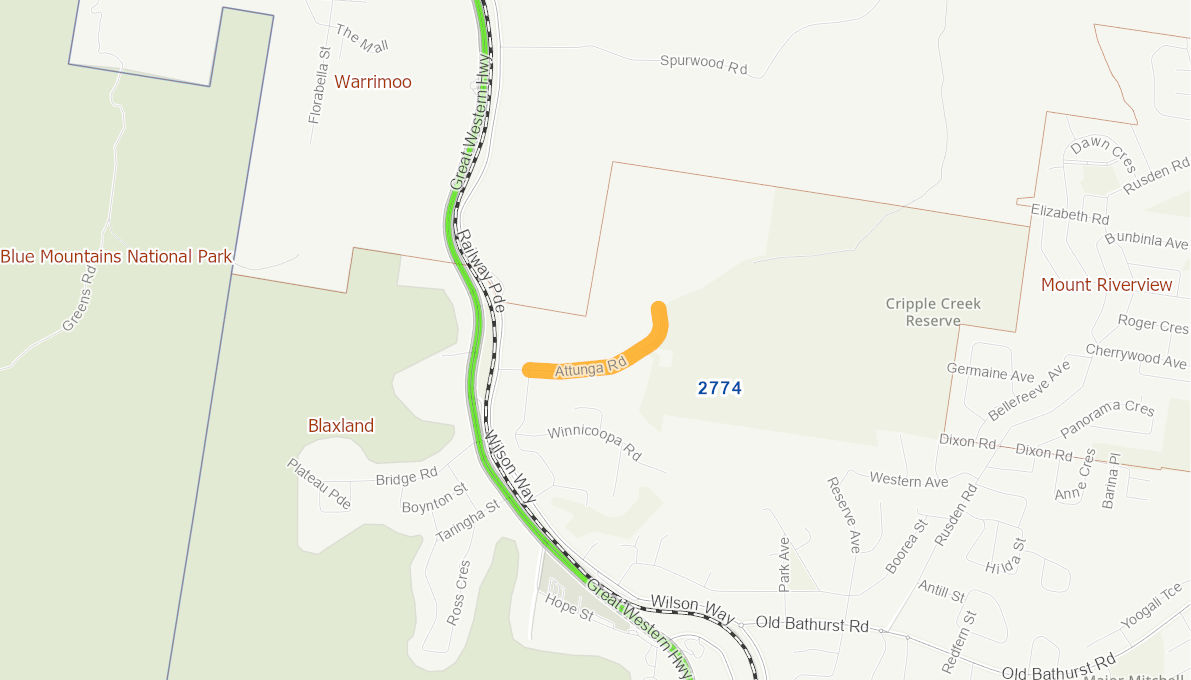 Attunga Road, Blaxland - 108782-20NSW-RTR | Infrastructure Investment ...