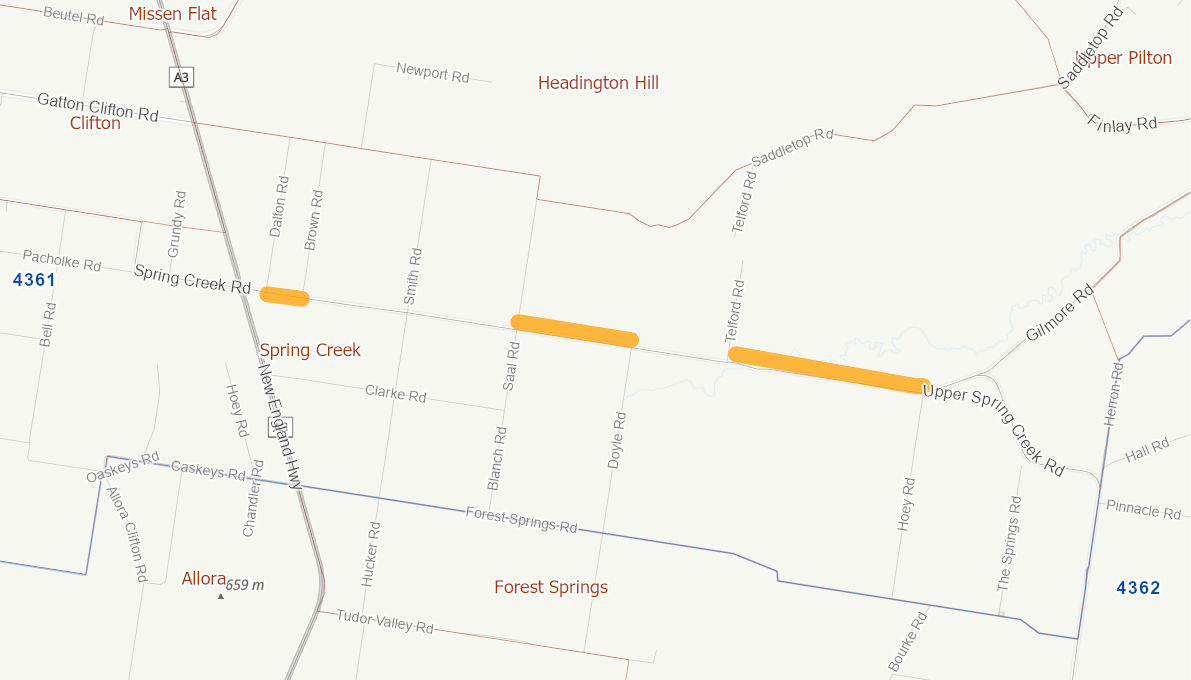 Upper Spring Creek Road, Spring Creek - 109831-20QLD-RTR ...