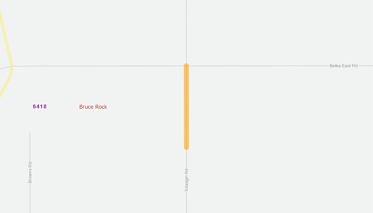 Totadgin Road (Rural Road) - 110404-20WA-RTR | Infrastructure Investment Program