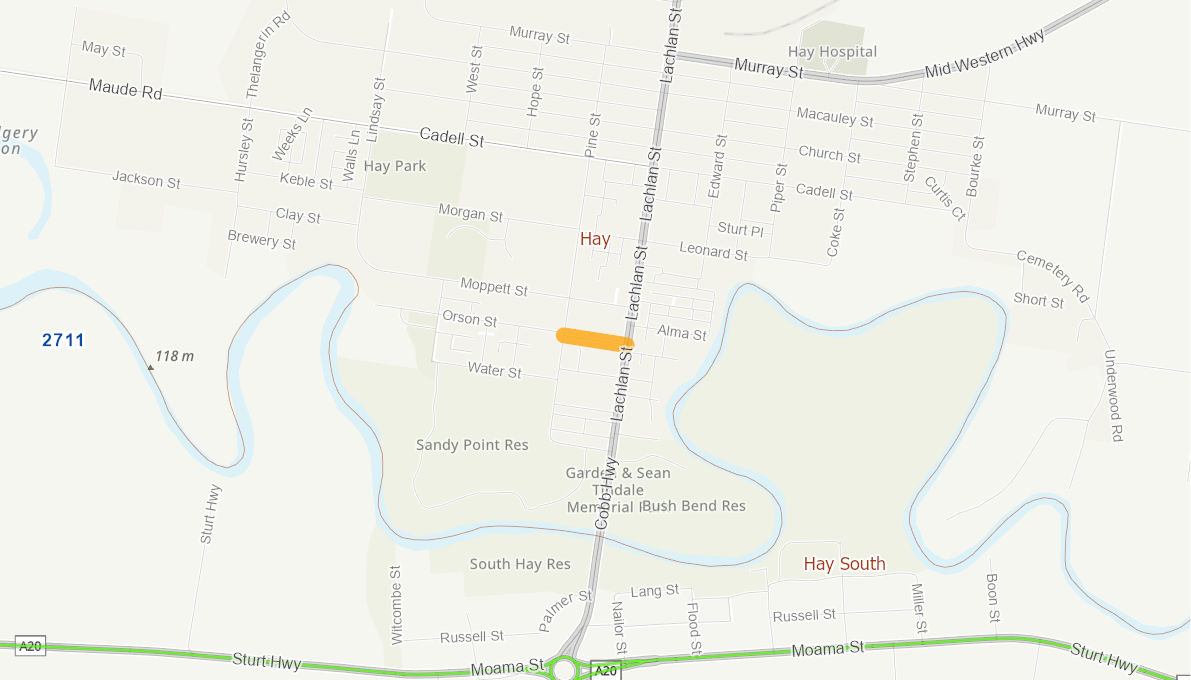 Bank Street- Hay - 110595-20NSW-RTR | Infrastructure Investment Program