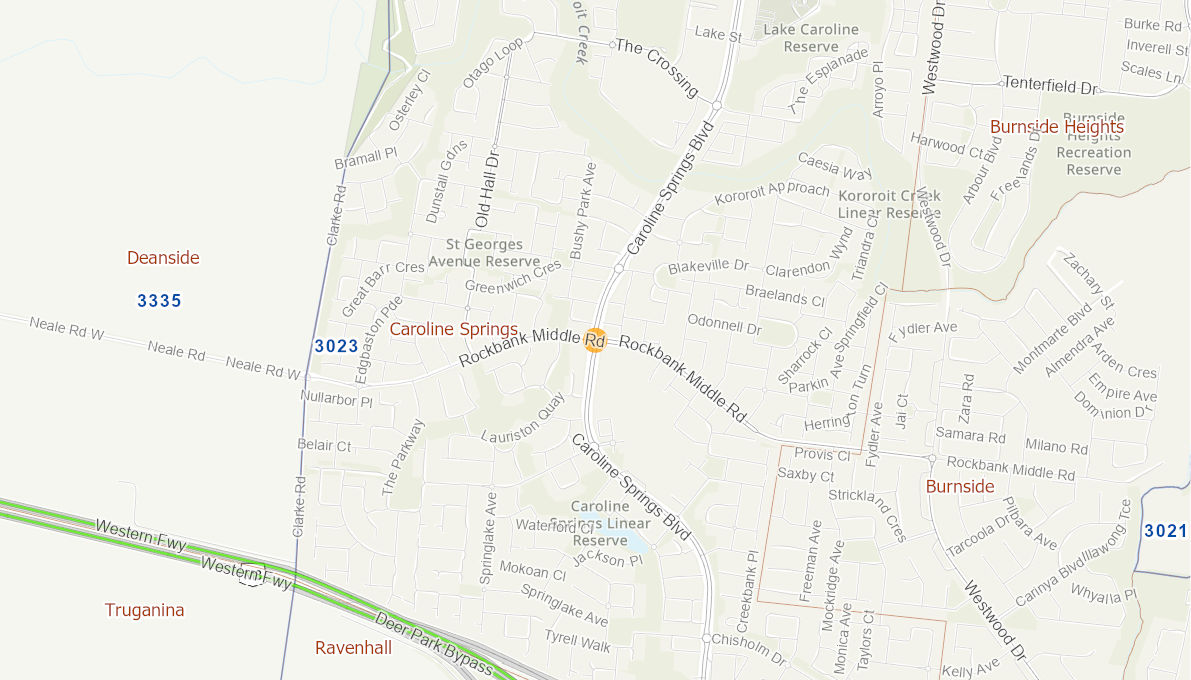 Caroline Springs Boulevard, Caroline Springs - 110633-20VIC-RTR ...