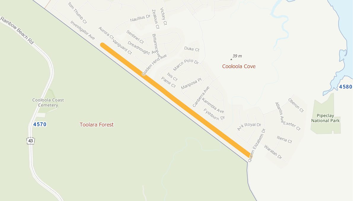 Investigator Ave, Cooloola Cove - 110635-20QLD-RTR | Infrastructure ...