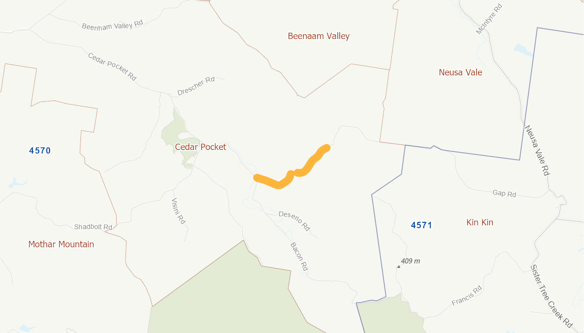 Gap Road, Cedar Pocket - 110636-20QLD-RTR | Infrastructure Investment ...