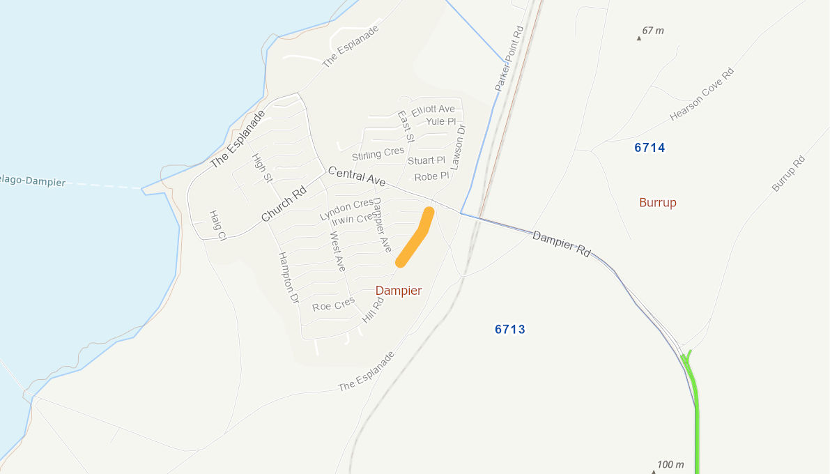Hill Road, Dampier - 110637-20WA-RTR | Infrastructure Investment Program