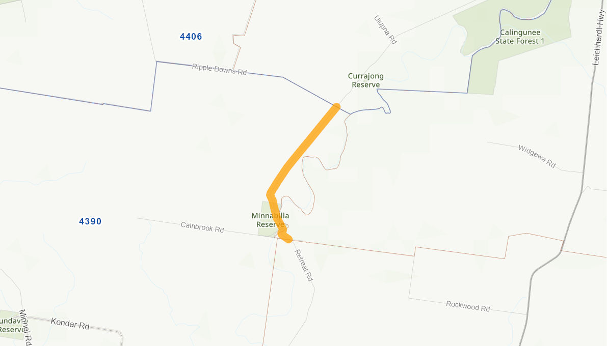 Retreat Road (Rural Road) - 110638-20QLD-RTR | Infrastructure ...