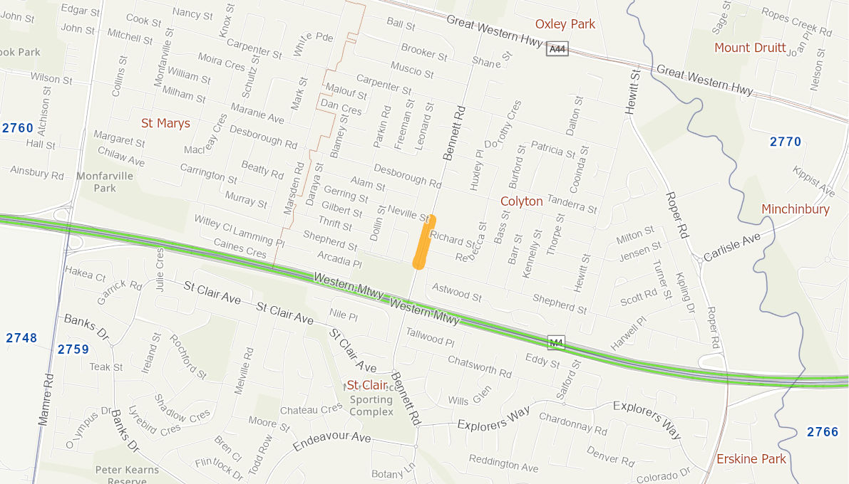 Bennett Road, Colyton - 110767-20NSW-RTR | Infrastructure Investment ...