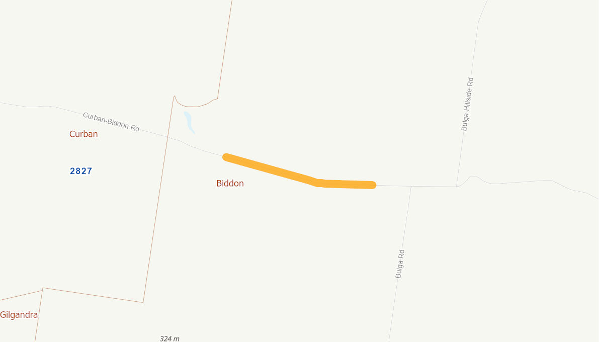 Curban Biddon Road (Rural Road) - 111107-20NSW-RTR | Infrastructure ...