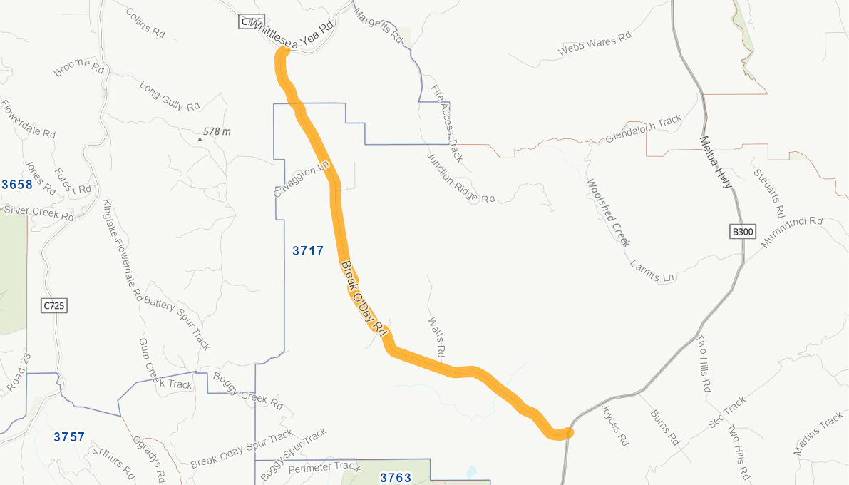 Break O'day Rd, Glenburn - 111140-20VIC-RTR | Infrastructure Investment ...