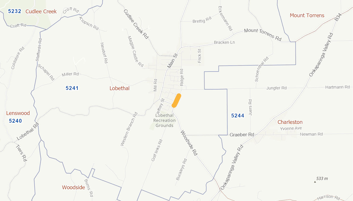 Ridge Road, Lobethal - 111212-20SA-RTR | Infrastructure Investment Program