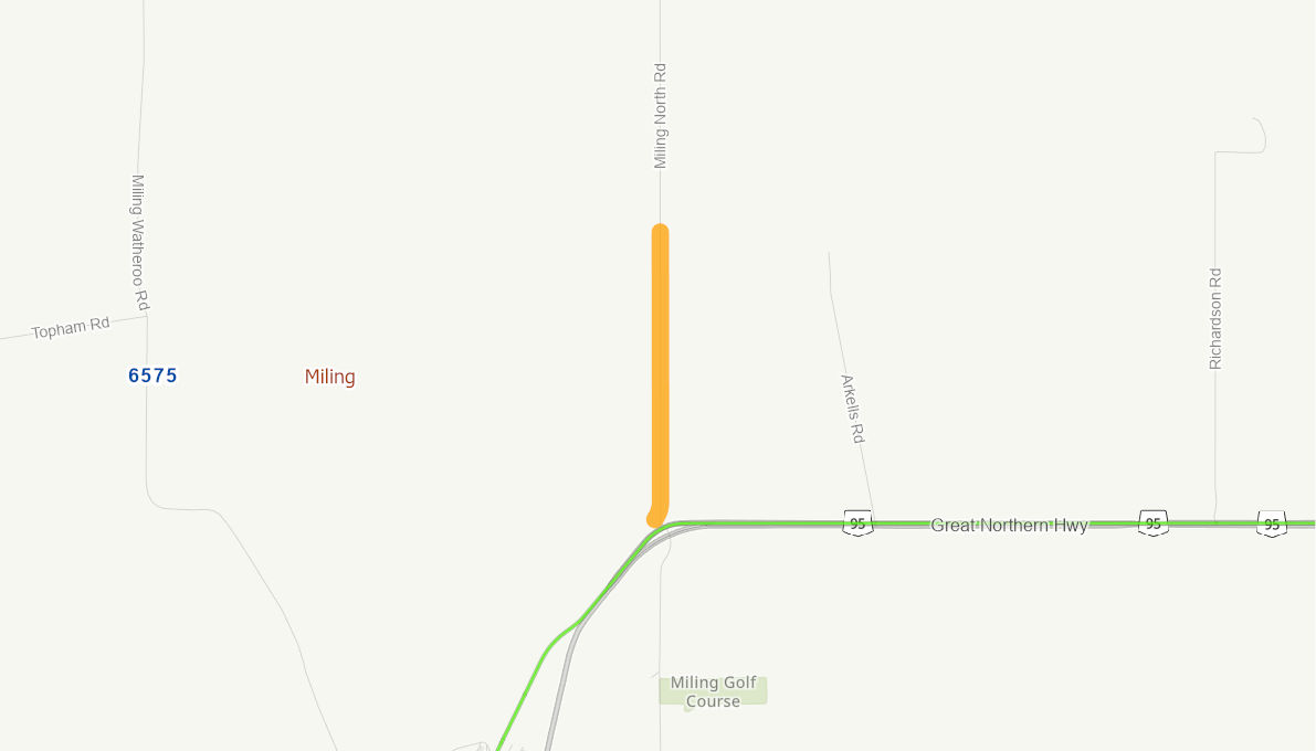 Miling North Road (Rural Road) - 111261-20WA-RTR | Infrastructure ...