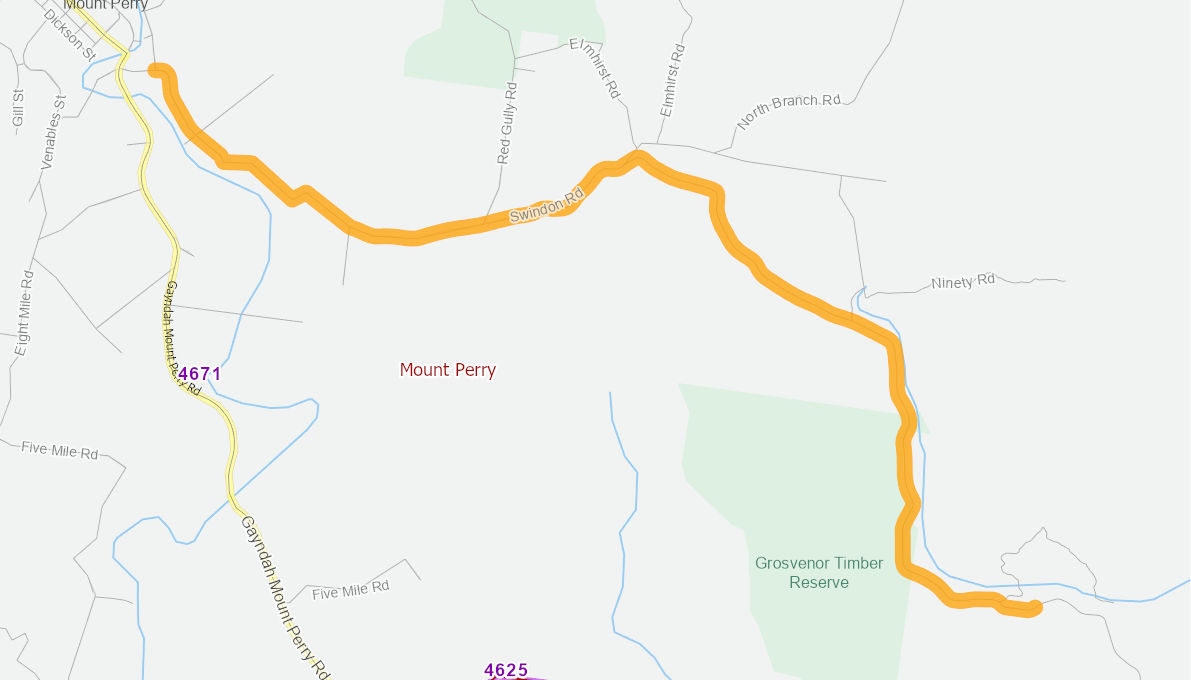 Swindon Road, Mount Perry Queensland - 112515-20QLD-RTR ...