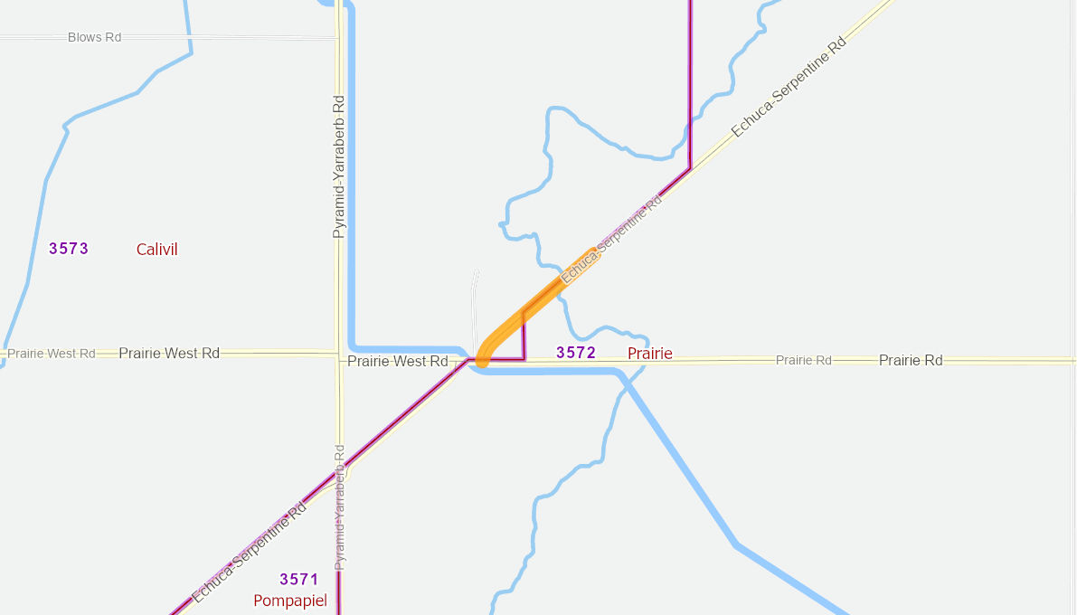 Echuca Serpentine Rd (Rural Rd) - 112548-20VIC-RTR | Infrastructure ...