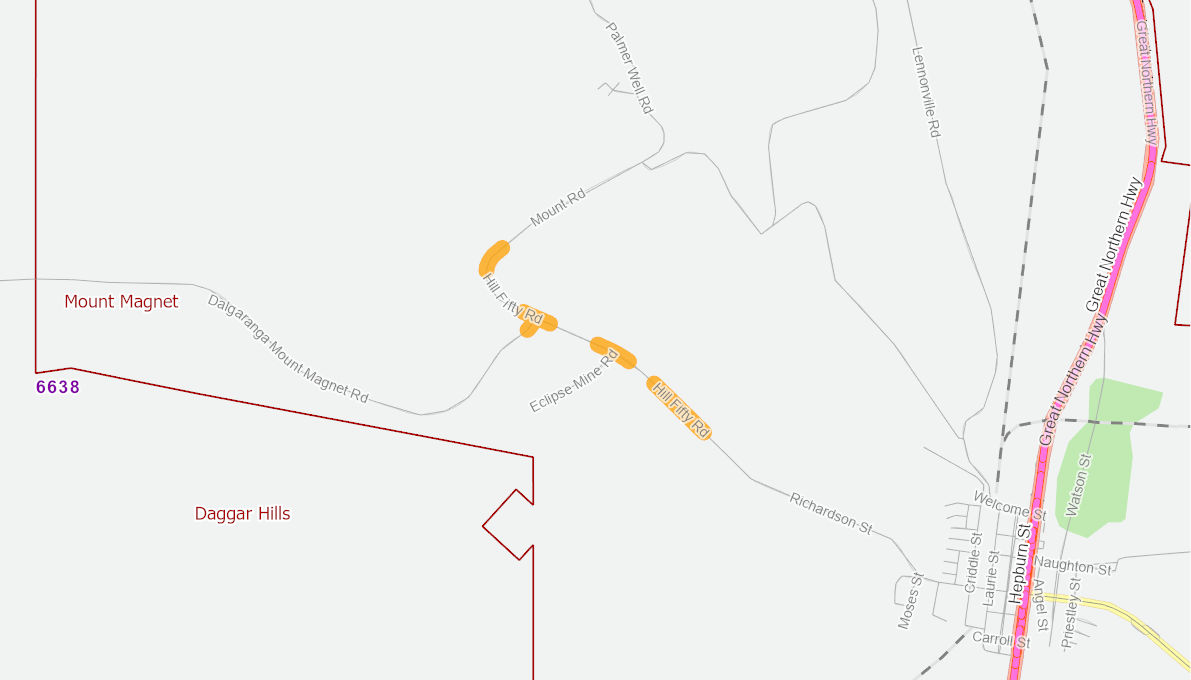 Mount Magnet Hill 50 Rd, Mount Magnet - 112613-20WA-RTR ...