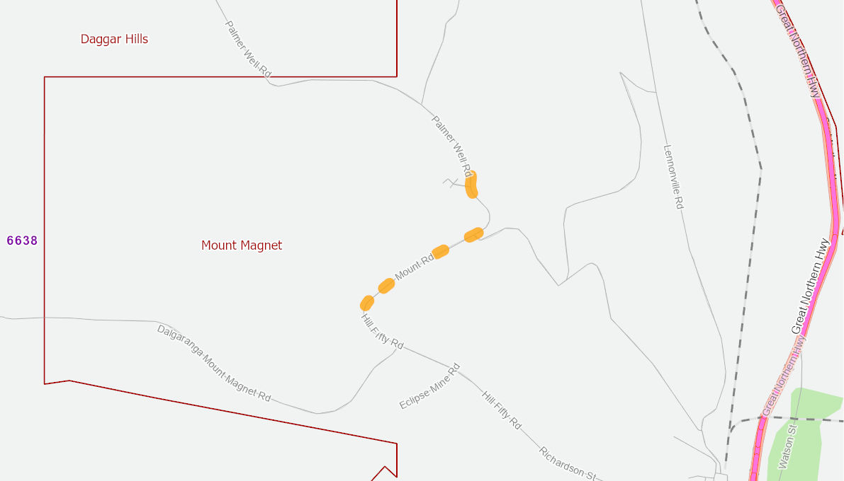 Checker Plant Rd, Mount Magnet - 112614-20WA-RTR | Infrastructure ...