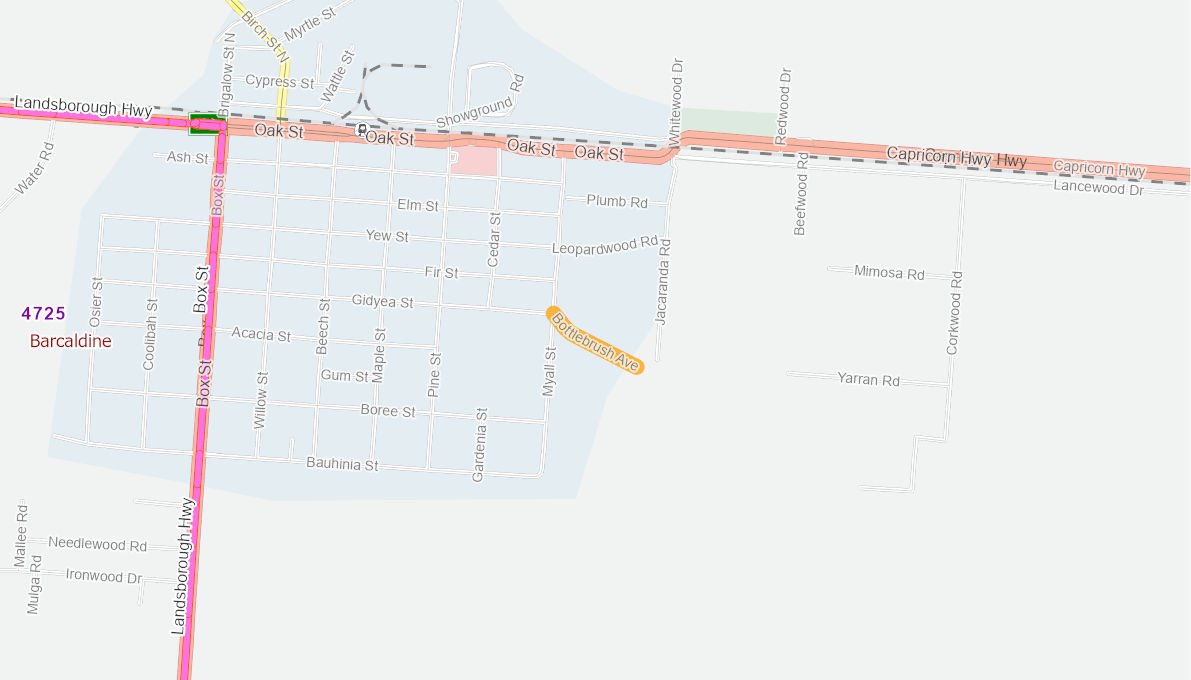 Bottlebrush Avenue, Barcaldine - 112654-20QLD-RTR | Infrastructure ...