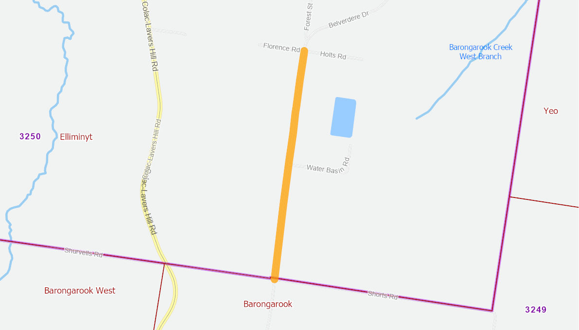 Forest Street South, Elliminyt - 112753-20VIC-RTR | Infrastructure ...