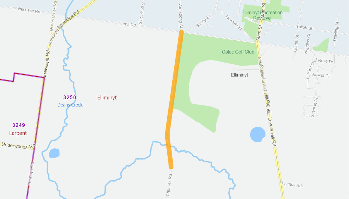 Christies Road, Elliminyt - 112758-20VIC-RTR | Infrastructure ...