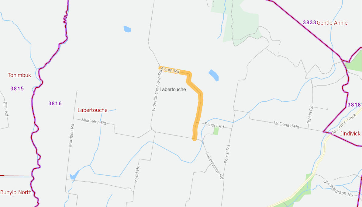 Alcorn Rd, Labertouche - 113158-20VIC-RTR | Infrastructure Investment ...