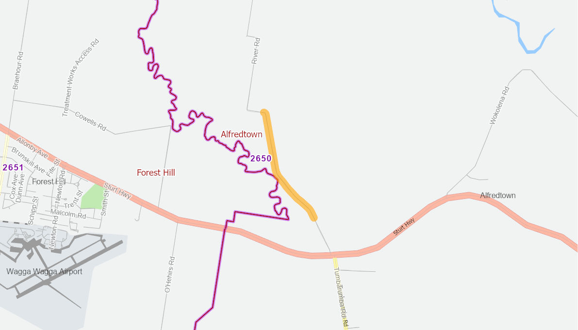 River Road, (rural road) - 113307-20NSW-RTR | Infrastructure Investment ...