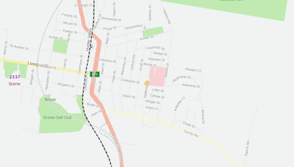 Stafford St, Scone - 113737-20NSW-RTR | Infrastructure Investment Program