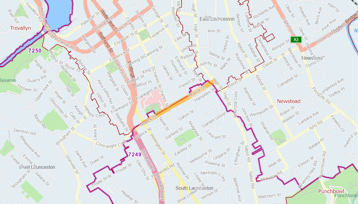 Howick Street, South Launceston - 113866-20TAS-RTR | Infrastructure ...