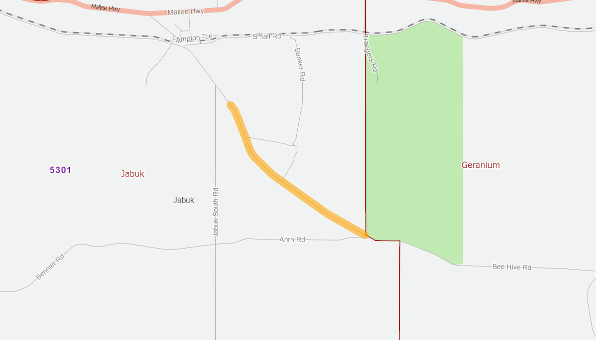 Beehive Road [Rural Road] - 114005-20SA-RTR | Infrastructure Investment ...