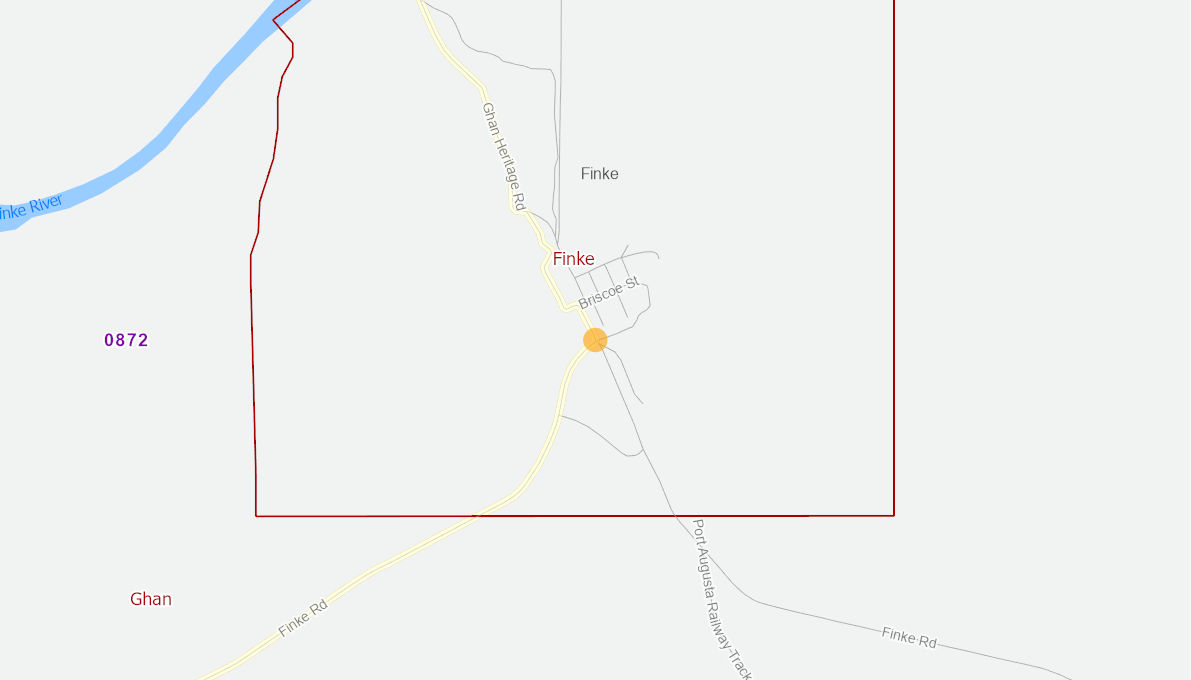 Finke Road (Alice Springs - Rural Local) - 114374-21NT-RTR ...