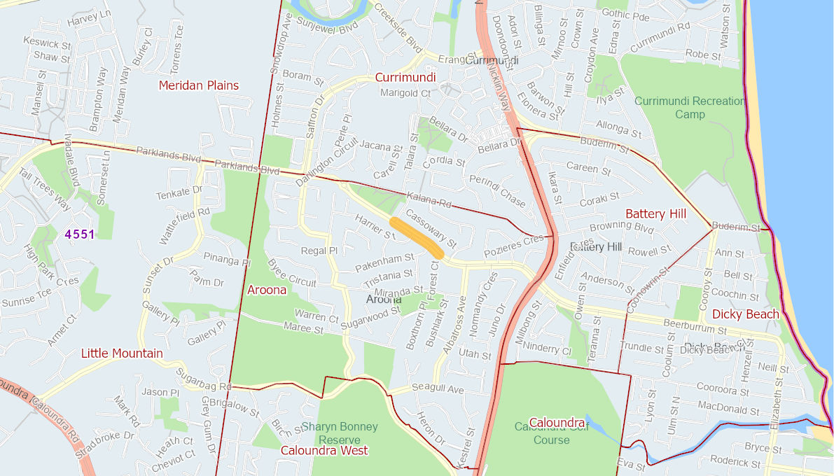 Beerburrum Street, Aroona - 114383-21QLD-RTR | Infrastructure ...