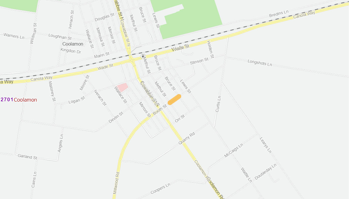 Booth Street, Coolamon (southern side) - 114669-21NSW-RTR ...