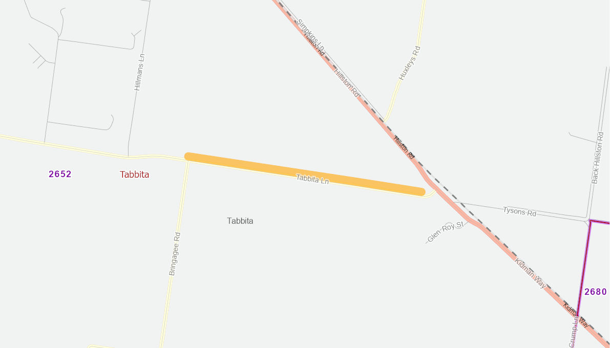 Tabbita Lane (Rural Road) - 114672-21NSW-RTR | Infrastructure ...