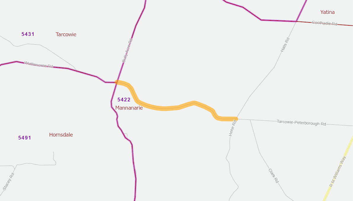 Tarcowie-Peterborough Road - 114852-21SA-RTR | Infrastructure ...