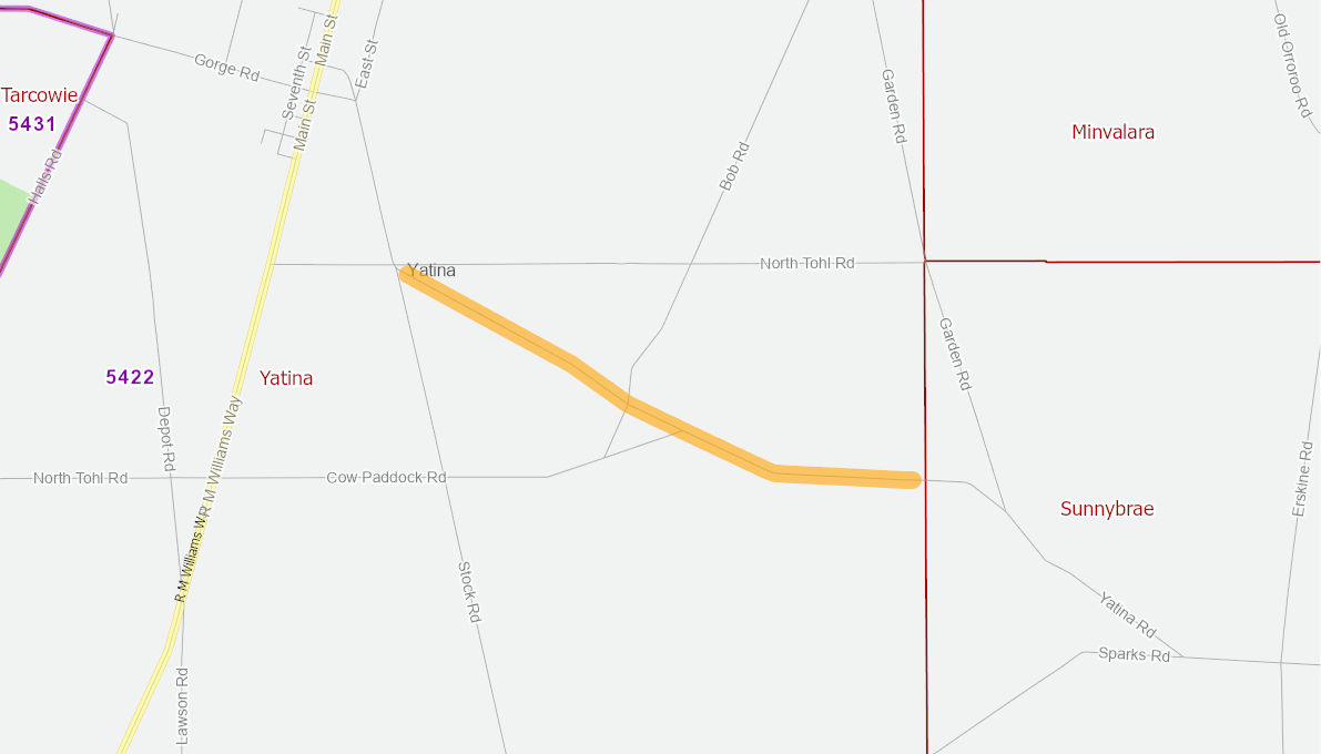 Yatina Road - 114861-21SA-RTR | Infrastructure Investment Program